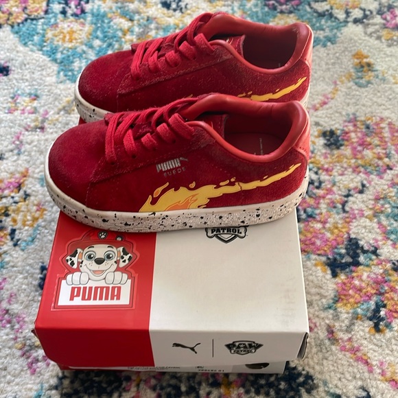 Puma | Shoes | Puma X Paw Patrol Suede Ac Infant Sneaker With Box ...
